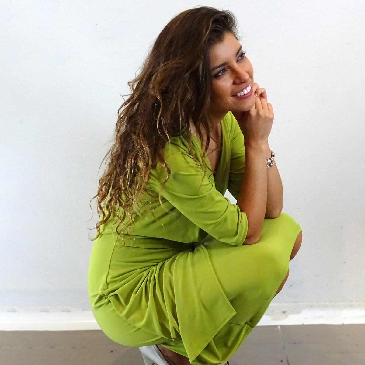 Mojito Ruched Dress – Rebecca Ruby