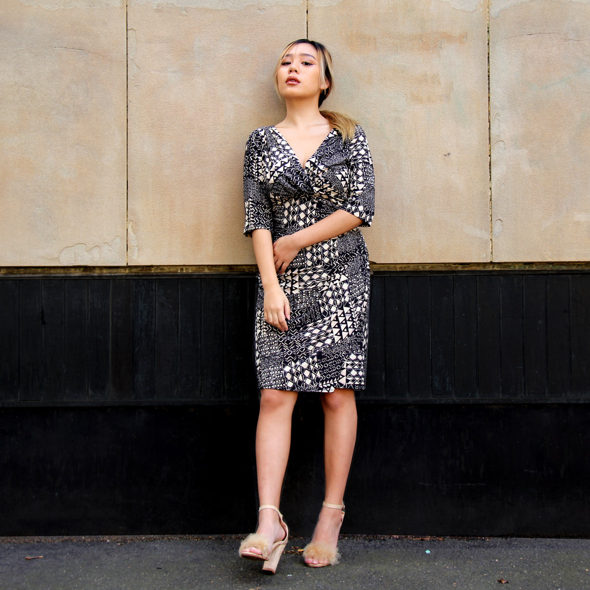 Inca Ruched Dress – Rebecca Ruby